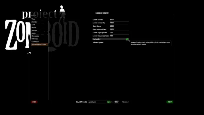 Mod «Somewhat Traits [B42 Compatible]» for Project Zomboid — Goodmods.info